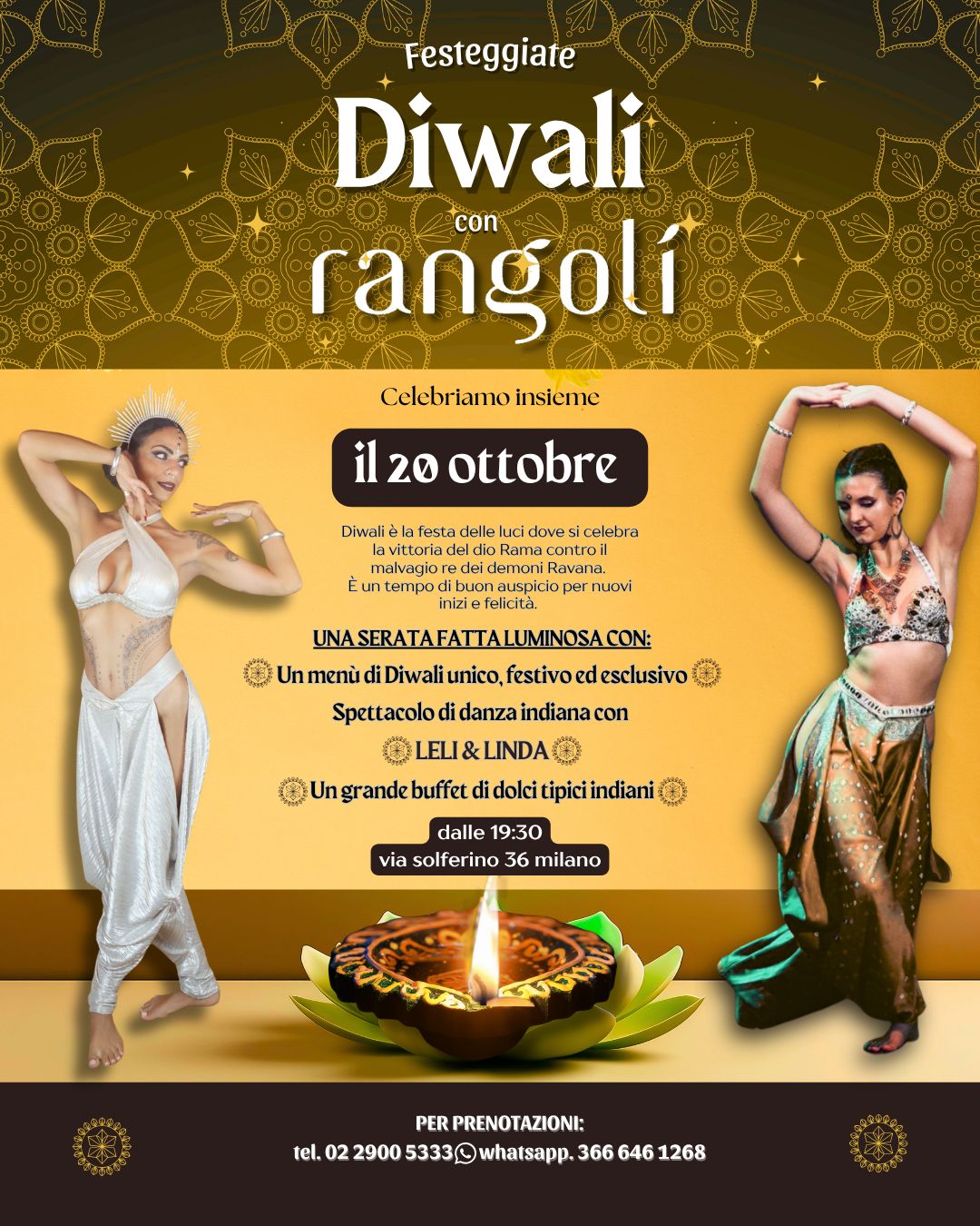 Best Indian Restaurant In Milan | Rangoli Restaurant